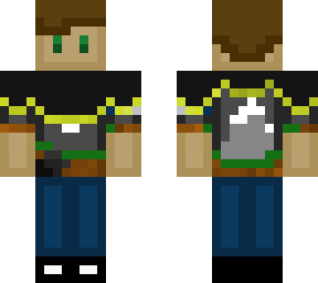 rolled up sleeves | Minecraft Skin