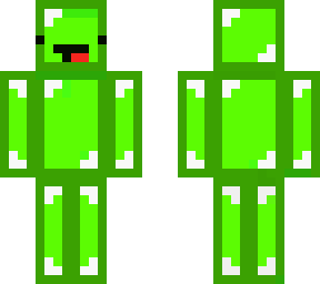 Skeppy lime green | Minecraft Skin