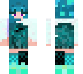 Squid Girl | Minecraft Skin