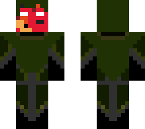 TheFoolCard Charred | Minecraft Skin