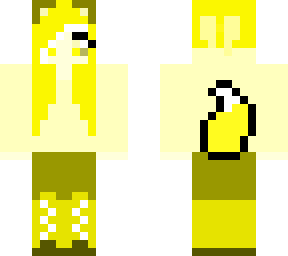 Yellow Girl | Minecraft Skin