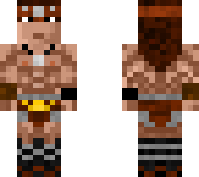 conan the barbarian | Minecraft Skin