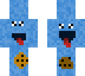Cookie monster | Minecraft Skin