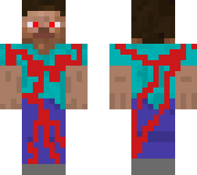 evil steve | Minecraft Skin