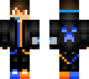 Fire and Ice Meta Runner | Minecraft Skin