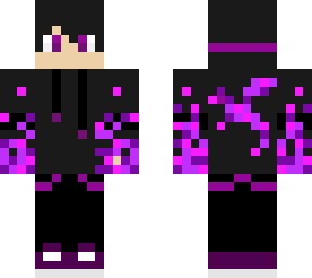 Fire ender dragon gamer | Minecraft Skin