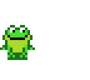 Frog Pixel art | Minecraft Skin