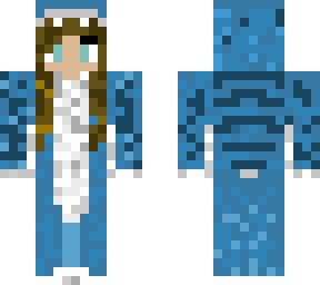 Girl Shark | Minecraft Skin