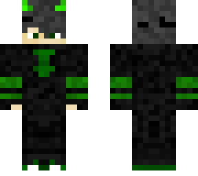 Green Demon Tryhard | Minecraft Skin