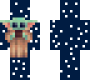 Grogu Space Minecraft Skins