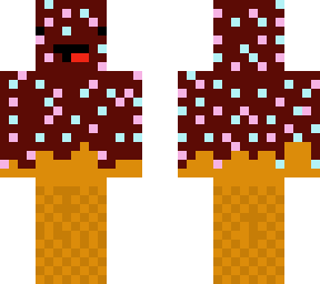 Ice Cream Skeppy | Minecraft Skin