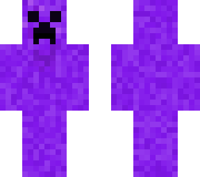 Purple creeper | Minecraft Skin