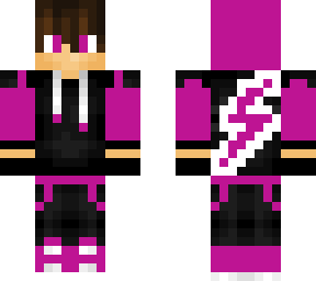 Purple hacker | Minecraft Skin