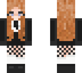 suit and fishnets | Minecraft Skin