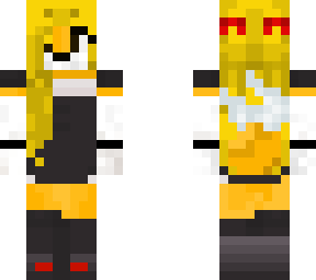 Tails E-Girl remaster | Minecraft Skin
