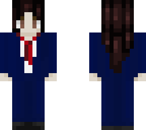 women in a suit | Minecraft Skin