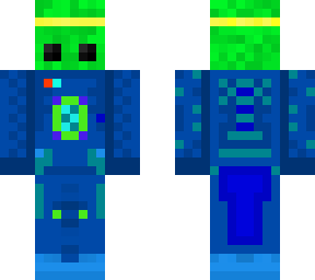 Alen con trajecito azul | Minecraft Skin