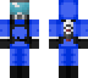 Blue (4px arms) | Minecraft Skin