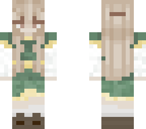 cottagecore elf girl | Minecraft Skin