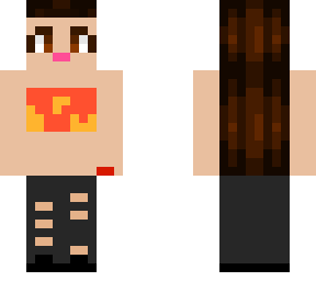 Hot Cheeto Girl | Minecraft Skin