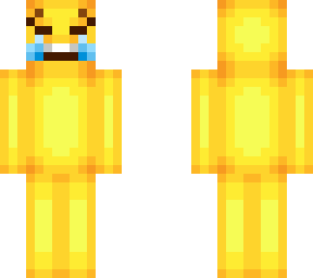 Laughing Crying Emoji | Minecraft Skin