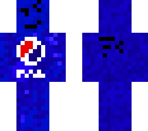 pepsi man | Minecraft Skin
