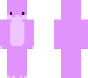 purple hippo | Minecraft Skin