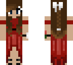 red dress | Minecraft Skin