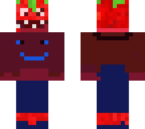 tomato man skin | Minecraft Skin