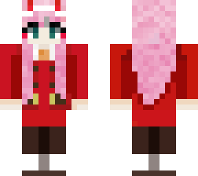 Zero Two | Minecraft Skin