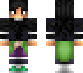 Dragon ball super broly | Minecraft Skin