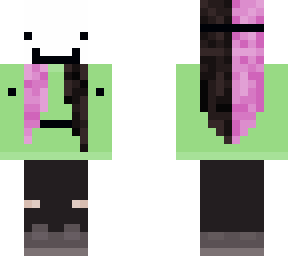 Dream outfit girl version | Minecraft Skin