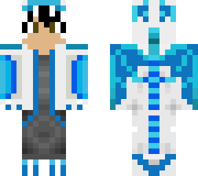 Ice Dragon skin | Minecraft Skin