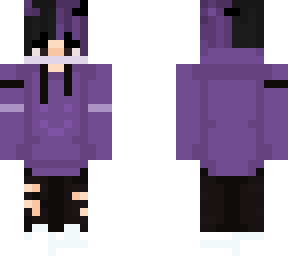 masked purple eboy | Minecraft Skin