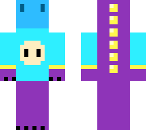 rex fall guys | Minecraft Skin