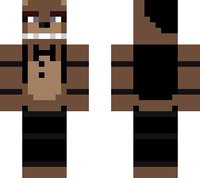 fnaf freddy animatronic freddyfazbear stylized | Minecraft Skins