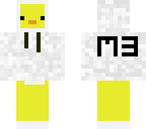 White Duck for M3 | Minecraft Skin