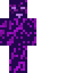 2d enderman | Minecraft Skin