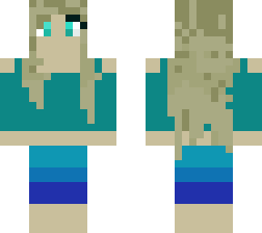 Beach girl | Minecraft Skin