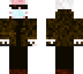 Bernie Sanders inauguration meme | Minecraft Skin