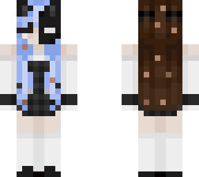 Blue Fringe | Minecraft Skin