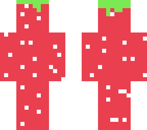 Cute strawberry | Minecraft Skin