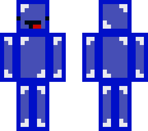 Dark Blue Noob | Minecraft Skin
