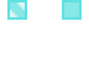 diamond block head base | Minecraft Skin