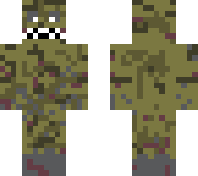 FNAF Springtrap | Minecraft Skin