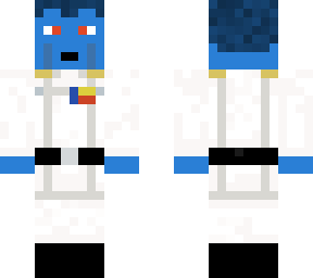 Grand Admiral Thrawn | Minecraft Skin