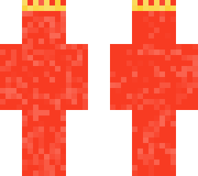 King red clay soldier | Minecraft Skin