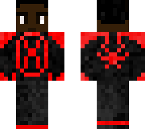 miles morales (maskless) | Minecraft Skin