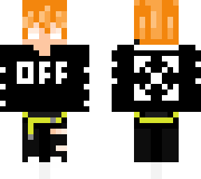 off white | Minecraft Skin