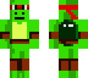 Raphael Teenage Mutant Ninja Turtles | Minecraft Skin